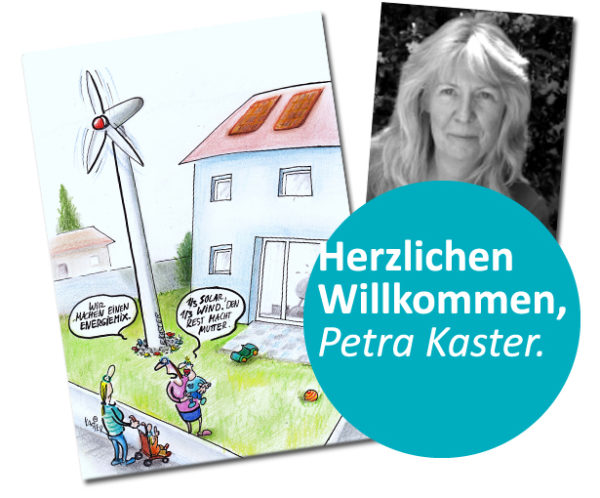 Cartoonistin Petra Kaster neu bei Catprint! - Catprint Media GmbH