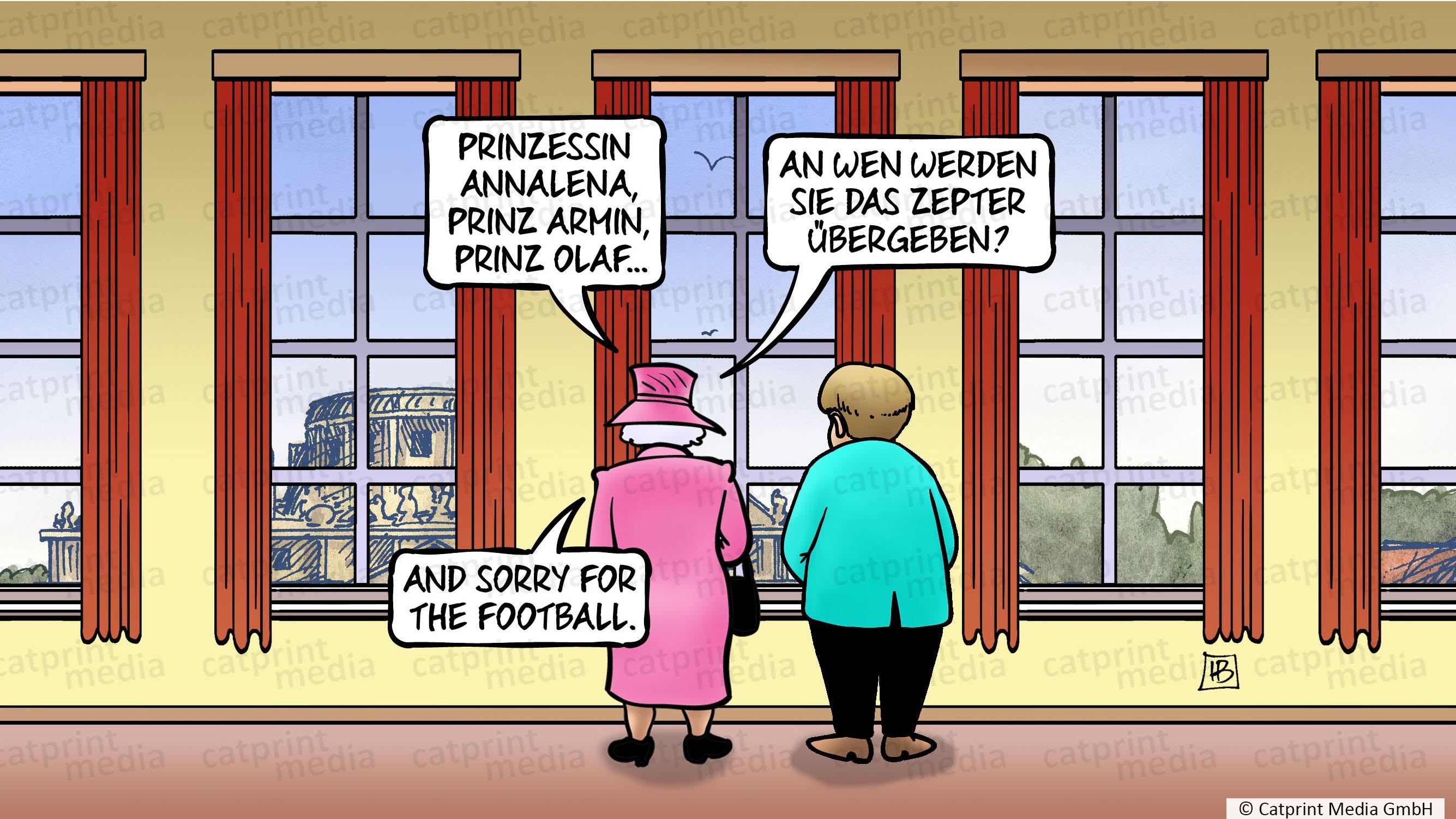 Merkel_und_Queen - Catprint Media GmbH